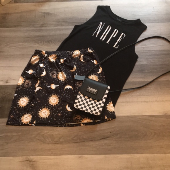 SHEIN | Skirts | Celestial Skirt And Top Set | Poshmark